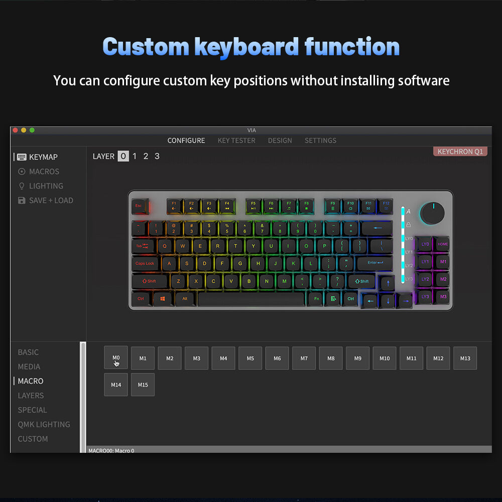 Oem Manufacturing Premium Via Mechanical Gaming Keyboard Custom ...