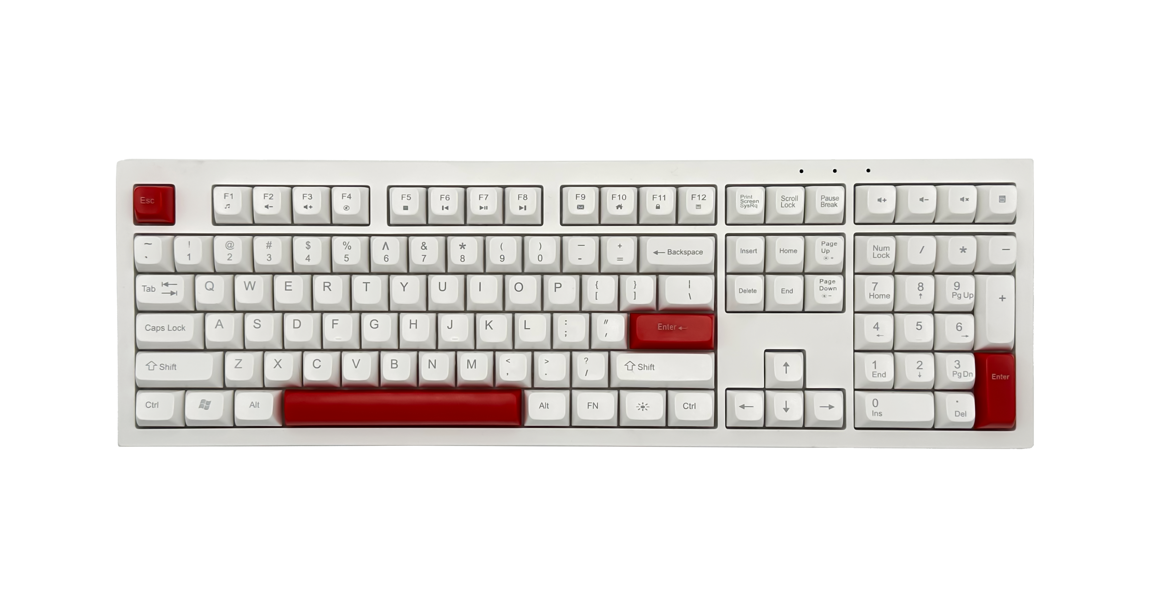 2024 New Full Size Keybaord With Mix Keycaps For Computer Wired ...