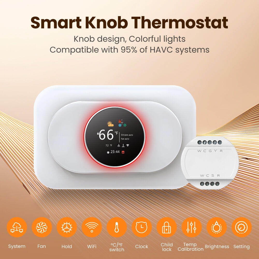 Avatto New Tuya Wifi Smart Knob Digital Display Thermostat For Water ...