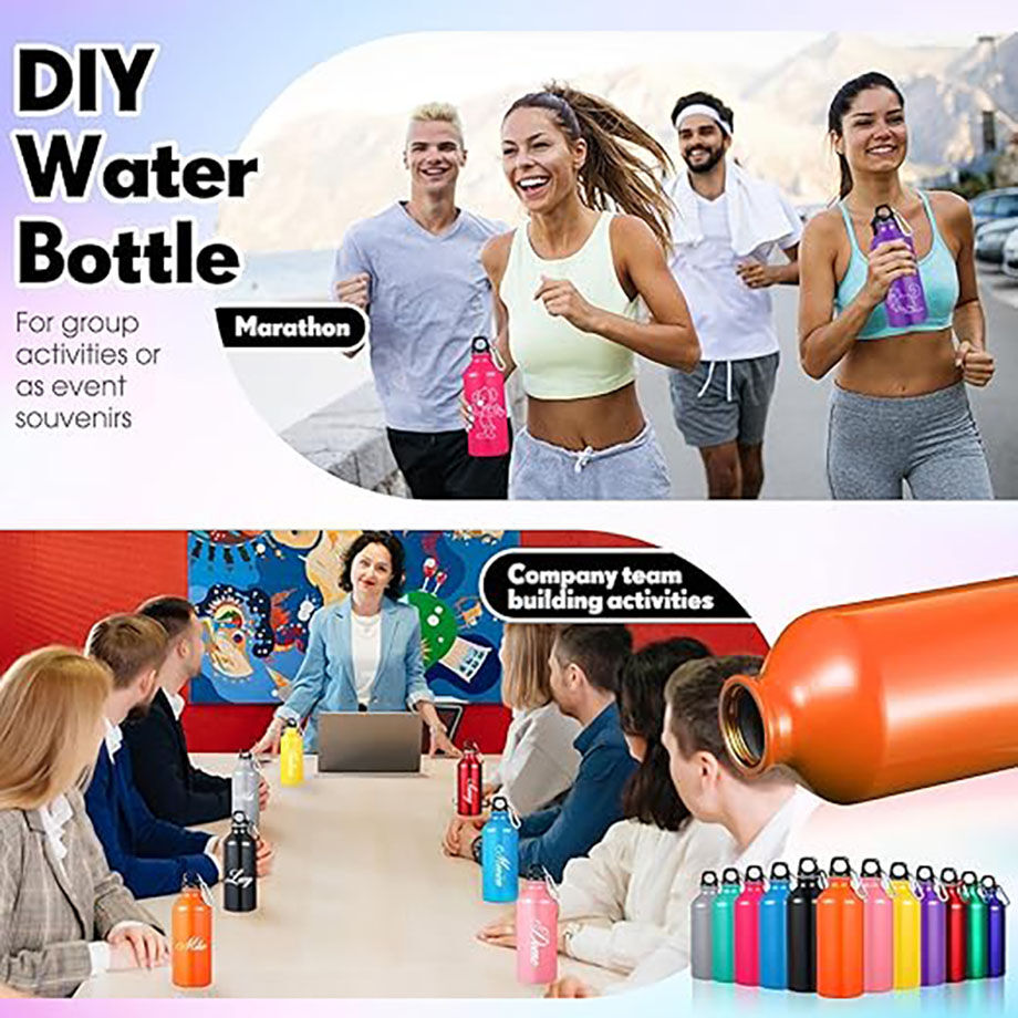 Ai-mich Wholesale Promotion Water Bottle Sport Sublimation Free 500ml ...