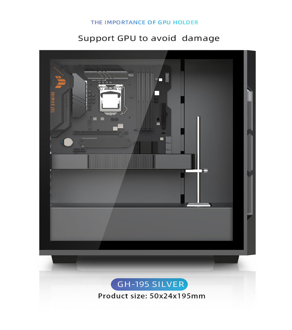 Low Price Coolmoon Oem/odm Gaming Pc Accessories Gpu Bracket Vertical ...