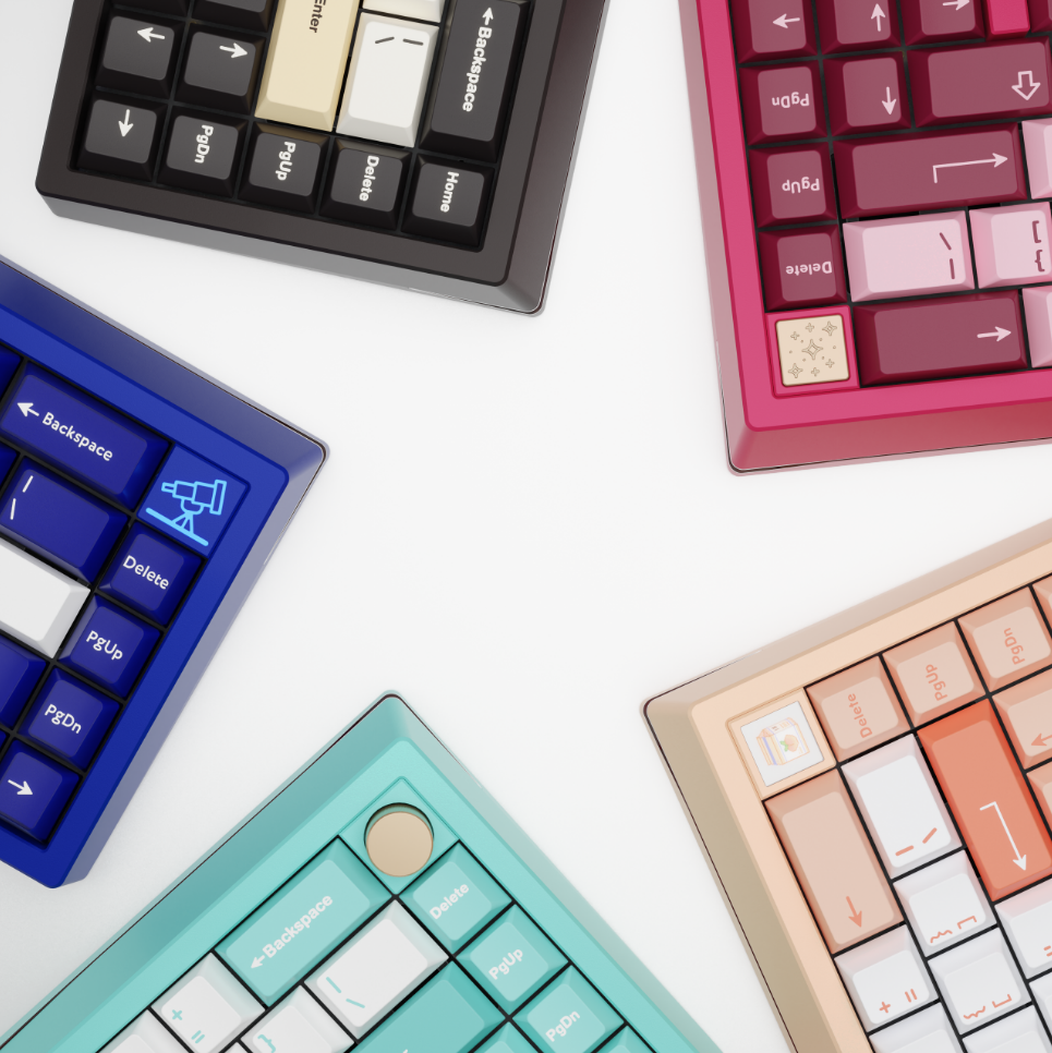 Buy China Wholesale Tri-mode Rgb Mechanical Keyboard Kit Meletrix ...