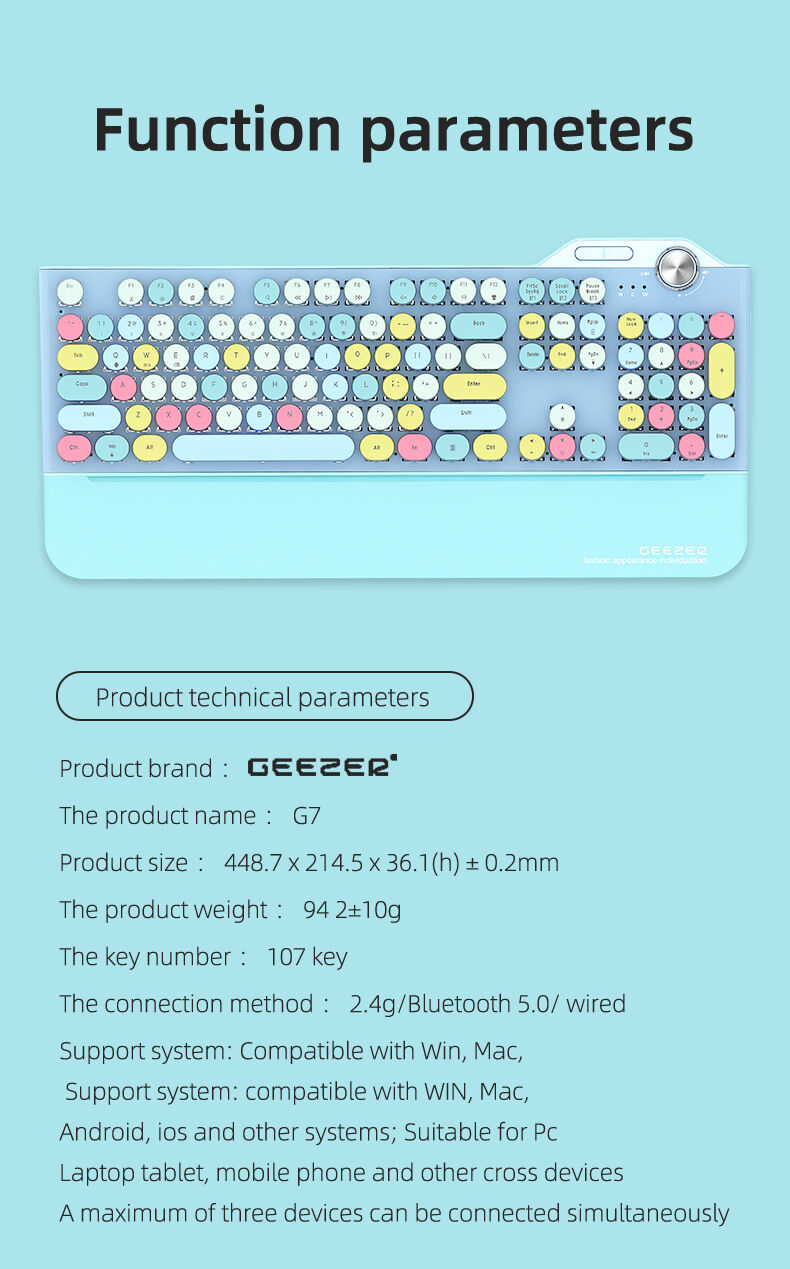 Buy China Wholesale New !geezer Sk-058btwg Wired +2.4g+ Bluetooth(3ch ...