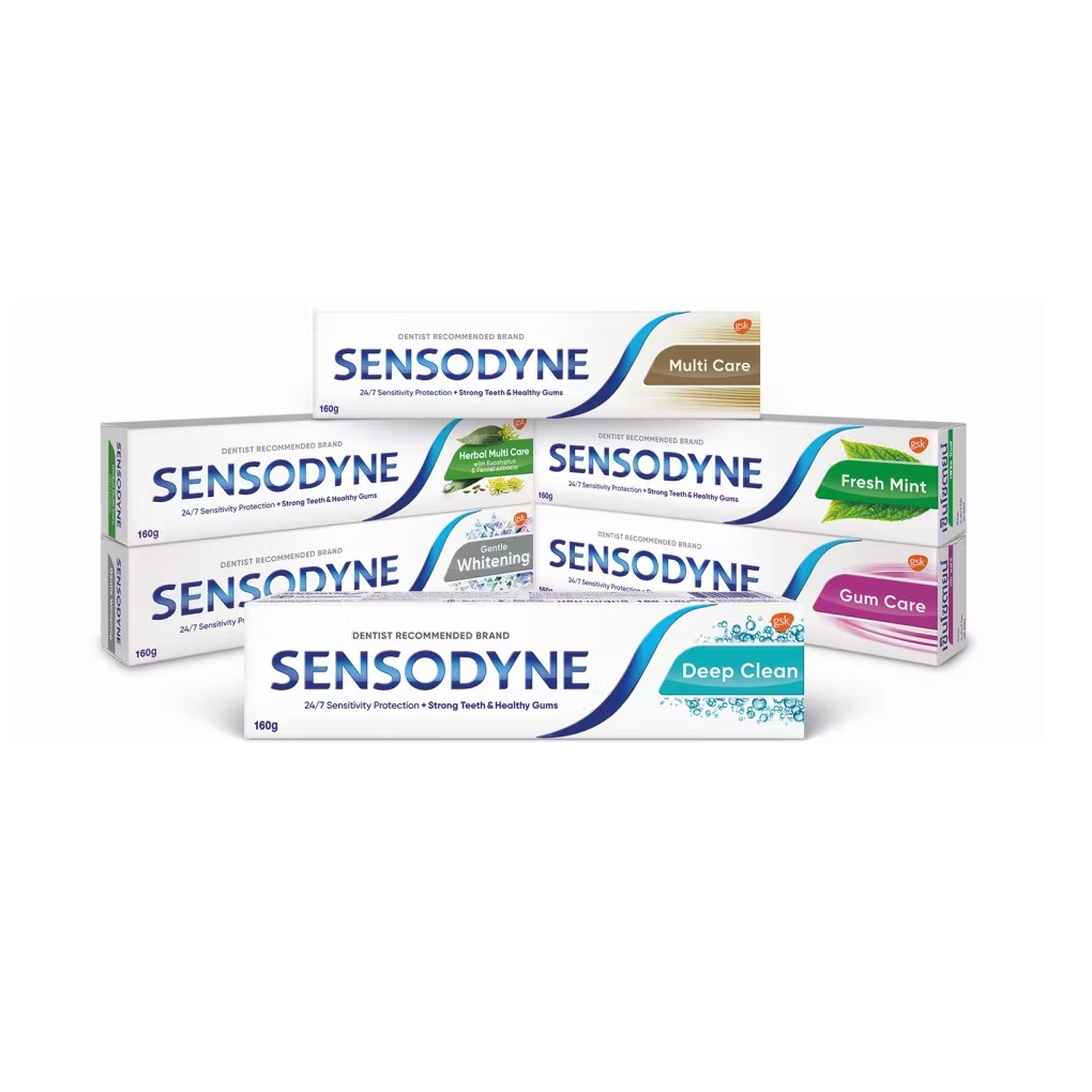 Sensodyne- Toothpaste Fast Whitening Toothpaste Breathe Peptide ...