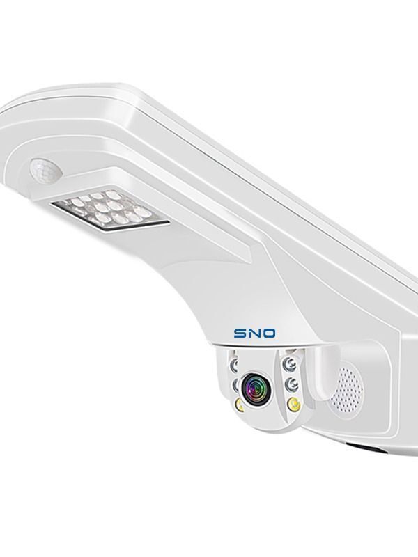 Sno 2mp Wifi Wireless Mini Ptz Dome Camera With Street Lamp, Wireless ...