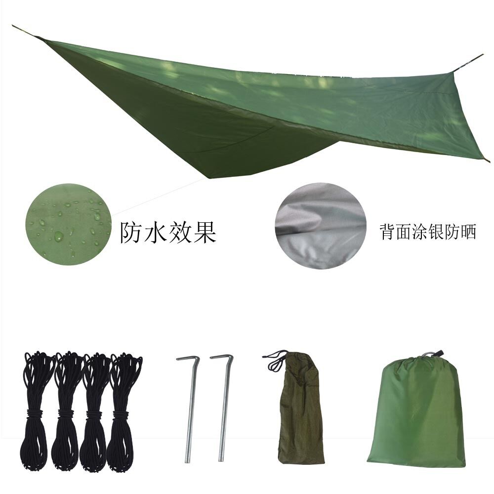 Outdoor Multifunctional Triangular Canopy Waterproof Sunscreen Tent ...