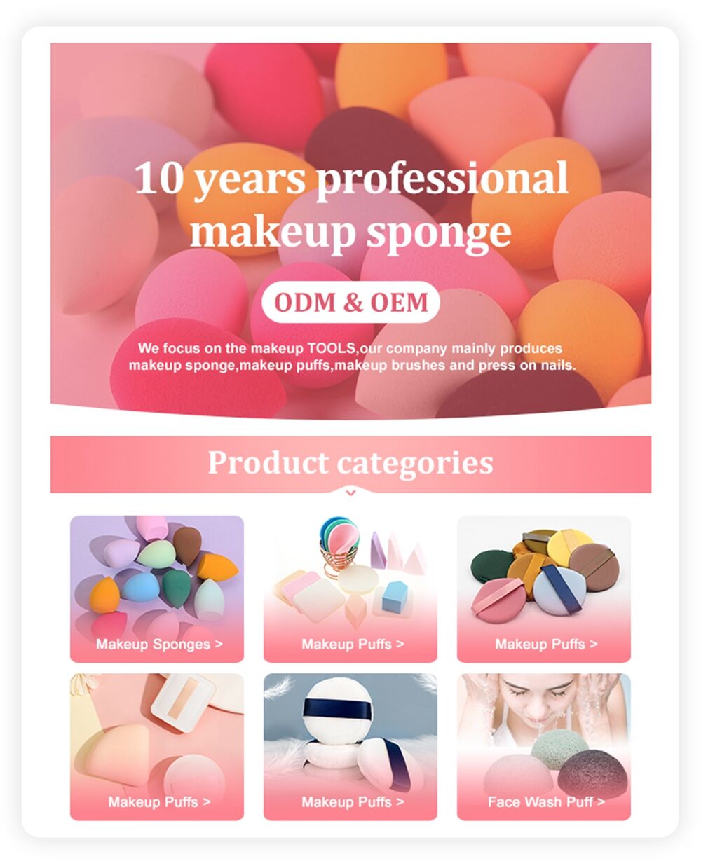 Cleansing Sponges Face Makeup Wash Cosmetic Remover Puffs Custom Logo ...