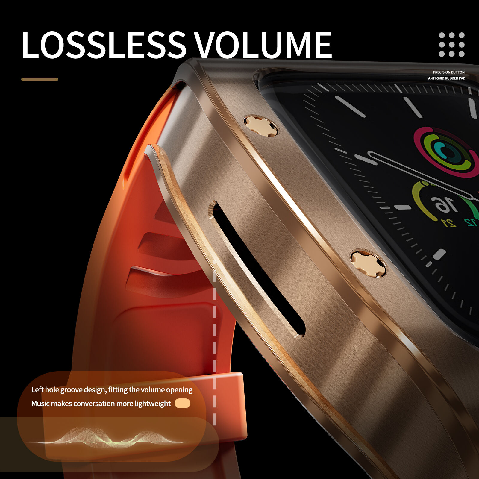 Gold/rose Gold/black/silver Luxury Shockproof 304 Stainless Steel Watch ...