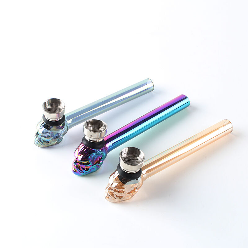 Glass Glass Pipe, Colorful Pipe, Custom Smoking Pipe, Different Colors ...