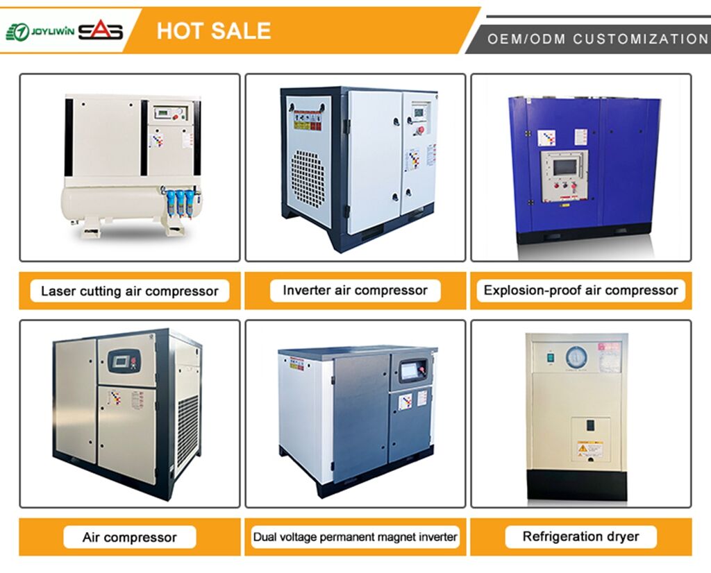 Air Compressor Industrial Grade Large Silent Box Type Oil-free Scroll ...