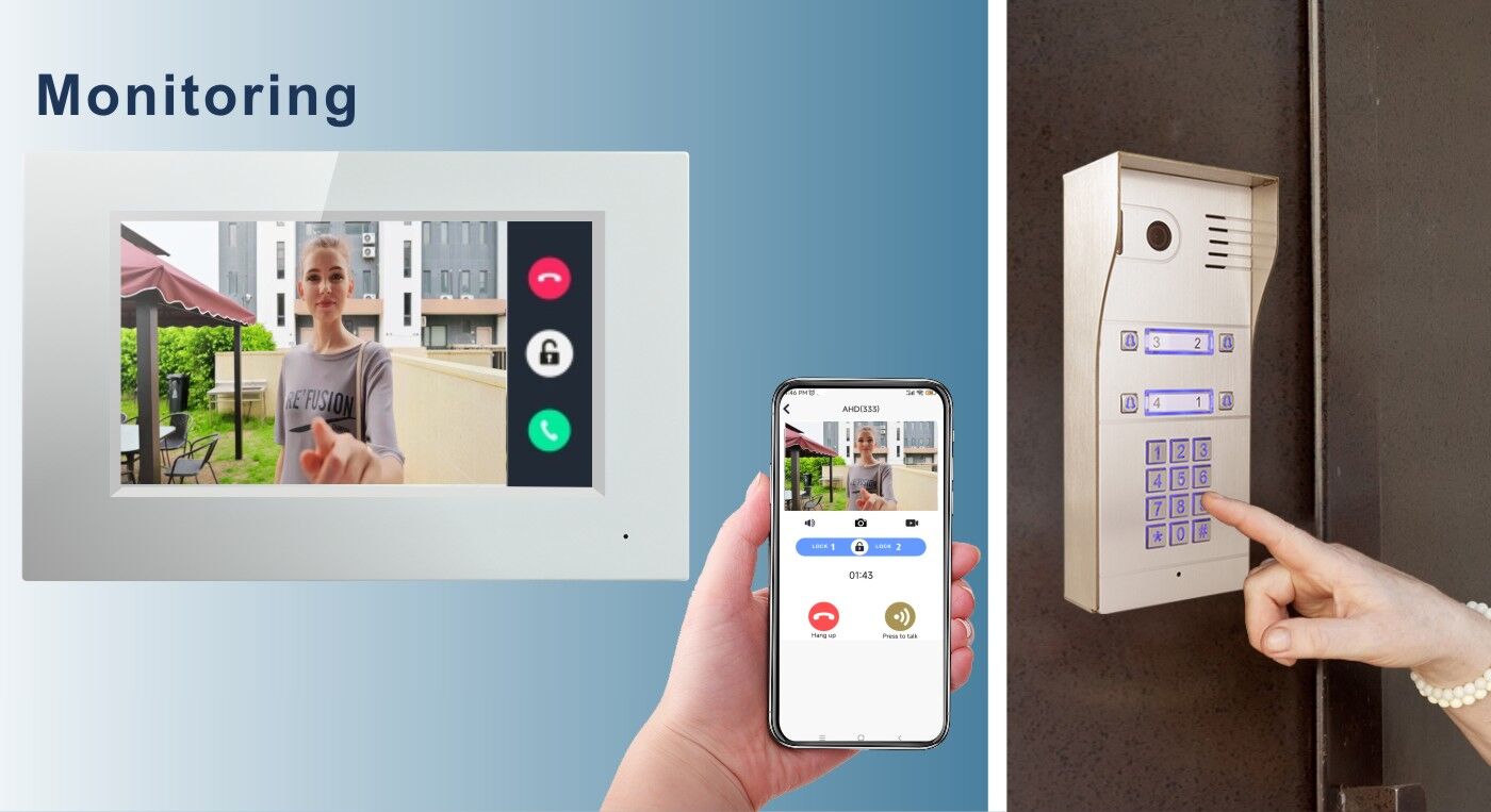 New Arrival Hd1080p App Control Smart Doorbell Video Door Entry ...