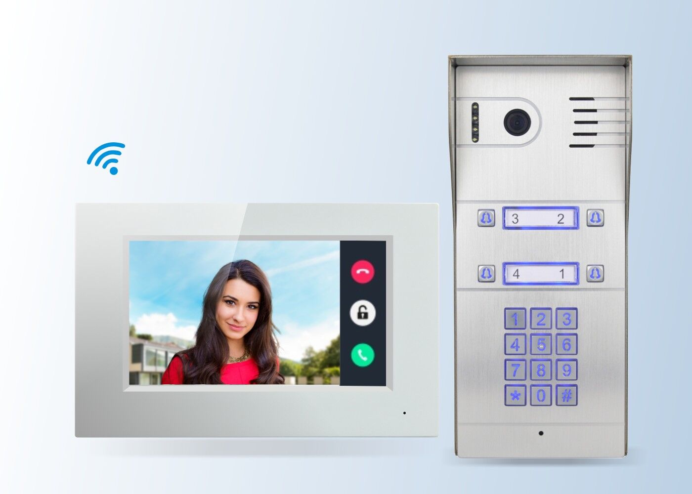 New Arrival Hd1080p App Control Smart Doorbell Video Door Entry ...