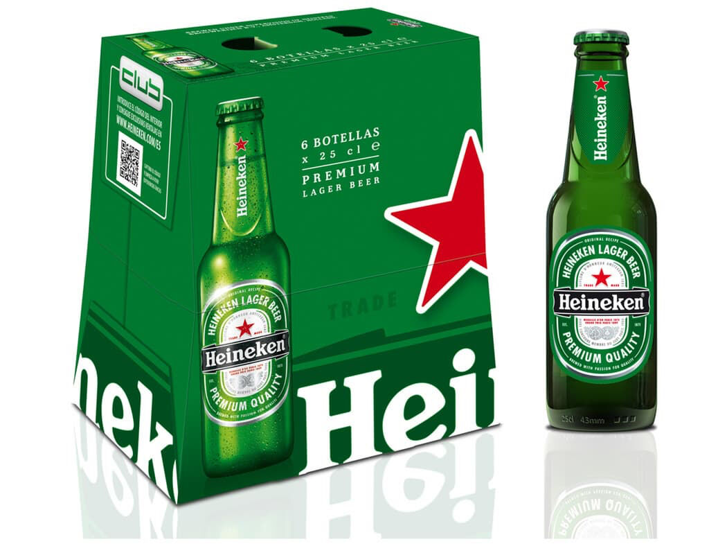 Heineken Silver Premium Lager 24x 330ml, Heineken Lager Beer 250ml ...