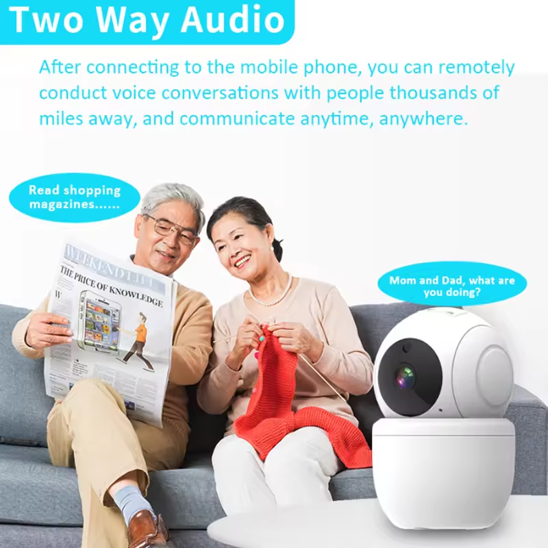 Buy China Wholesale Cctv Security Camera 2mp 1080p Fhd 360° Video Audio ...