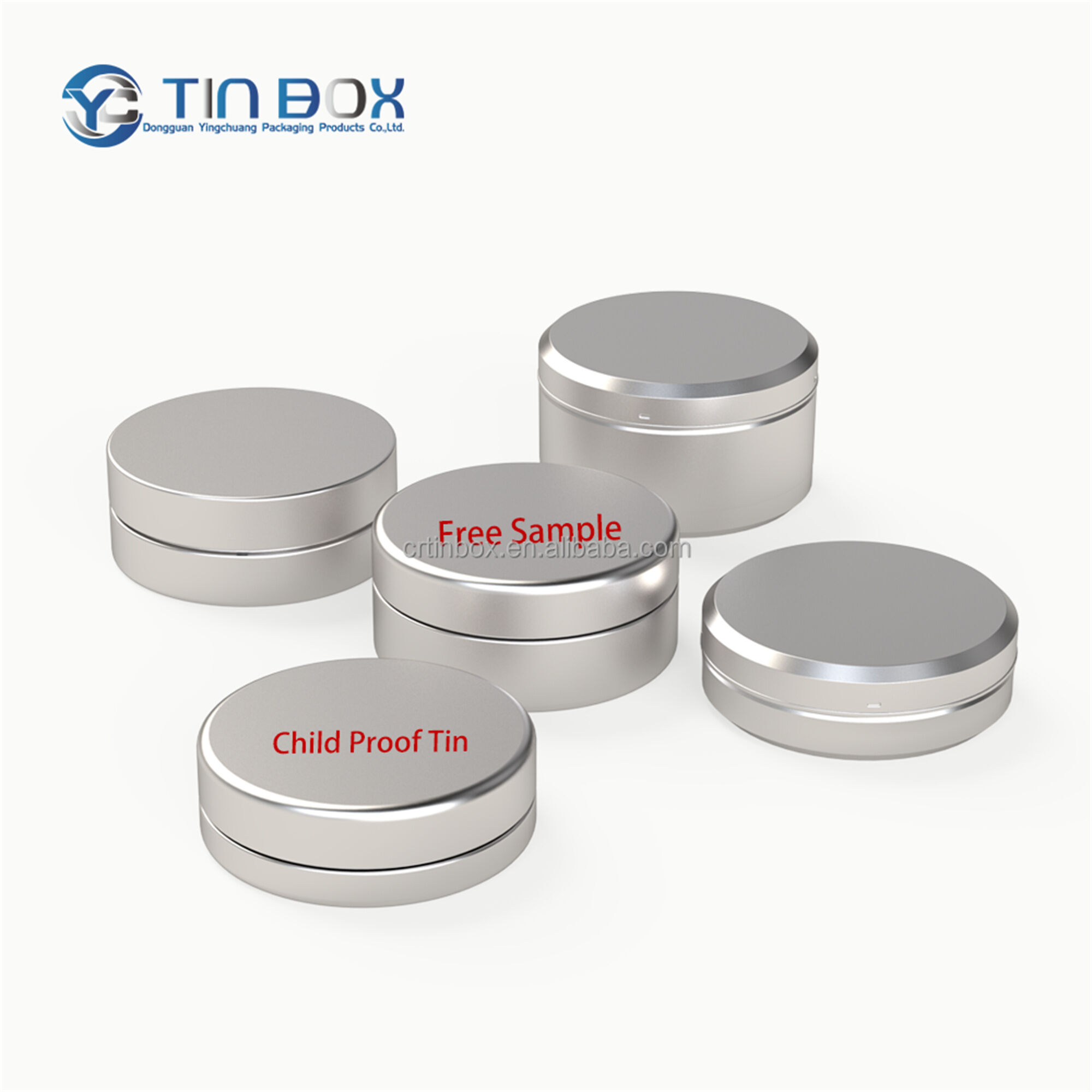 Buy China Wholesale Stock Child Proof Tin Case Child Resistant Tin ...