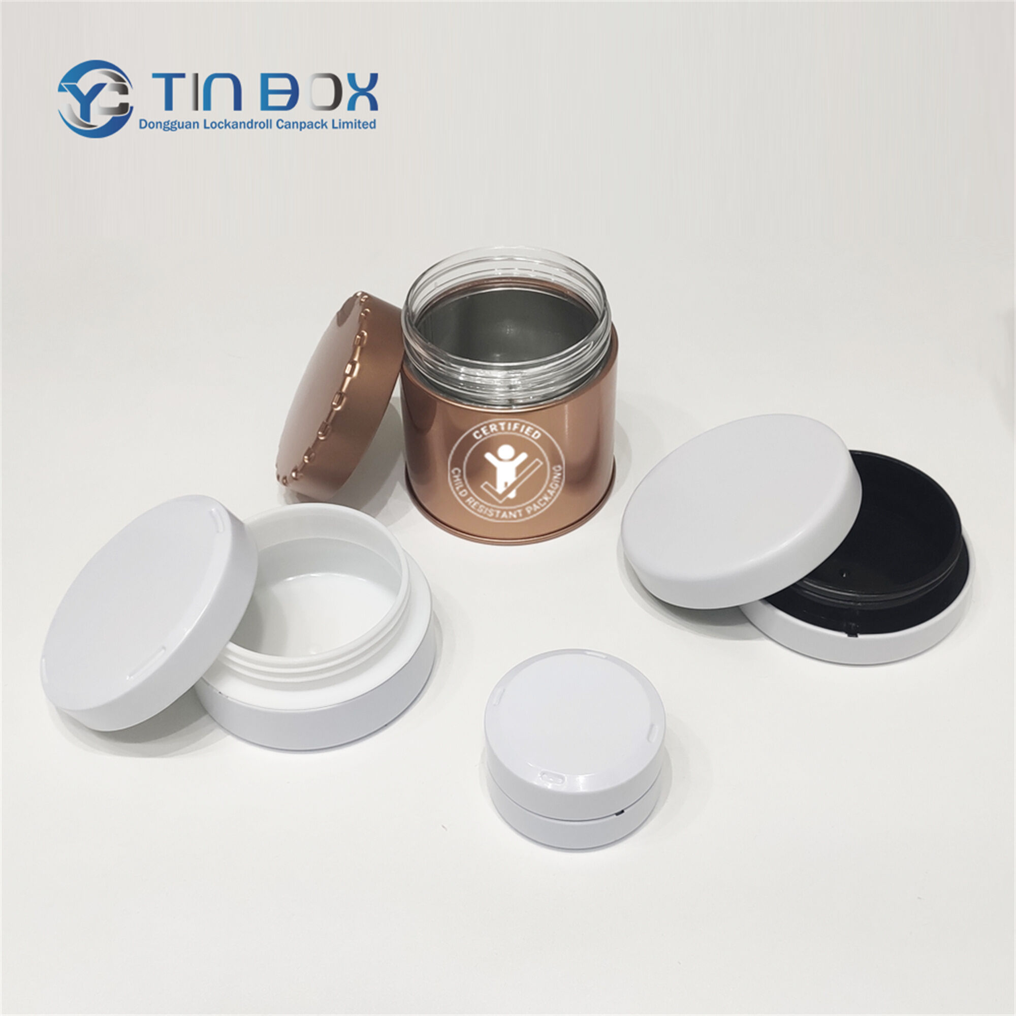 Buy China Wholesale Stock Child Proof Tin Case Child Resistant Tin ...