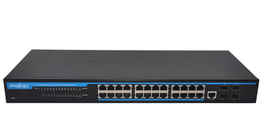 Fanless 24-port Gigabit Ethernet L2+ Switch With 4 X 10gb Sfp+ Uplinks ...