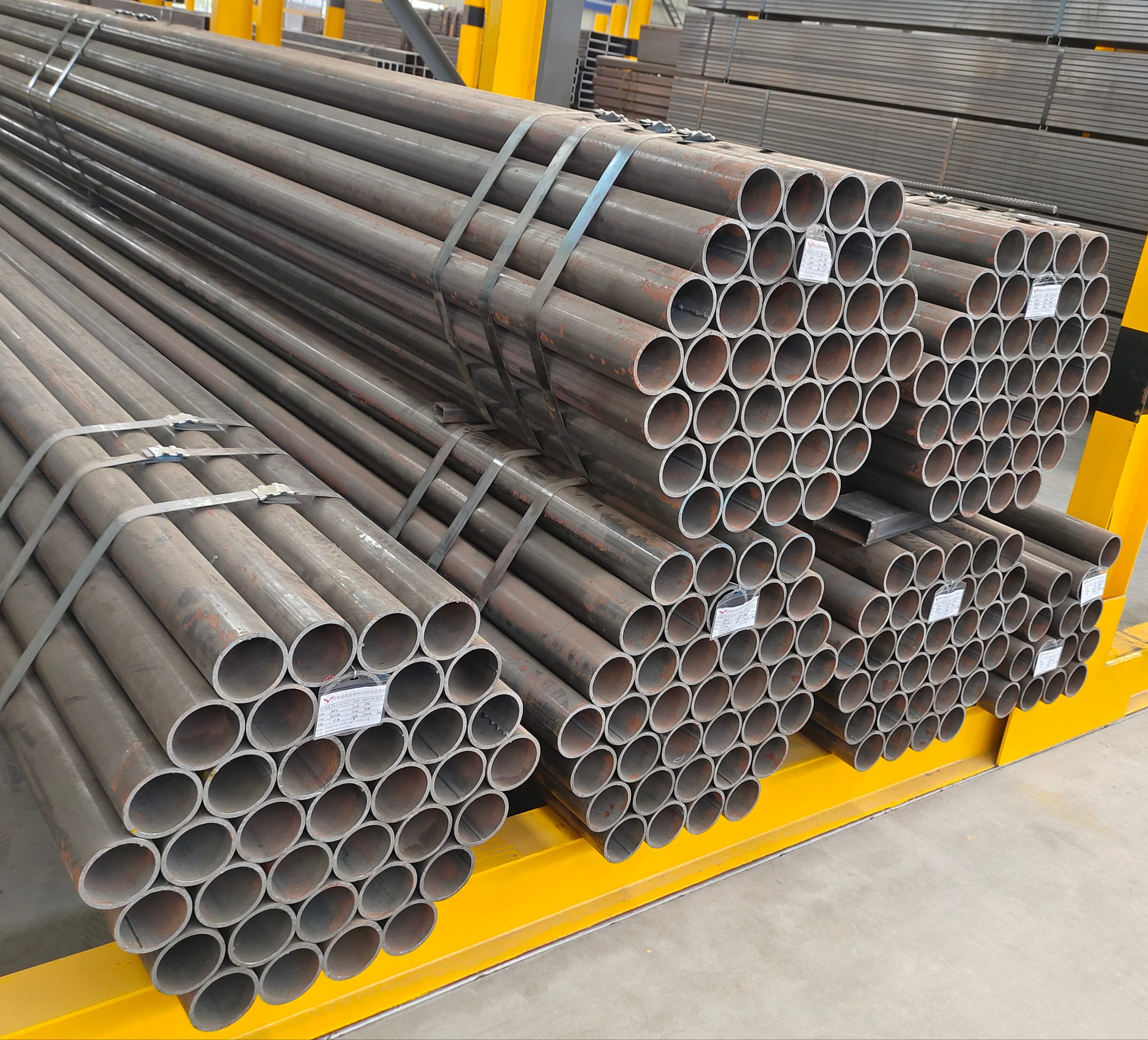 China High Quality Q235b Q345b Q550c/d/e Welded Round Steel Pipe For Ship And Marine Engineering ...