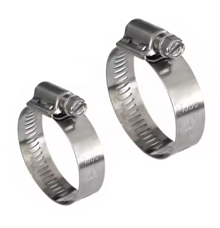 New Style Double Piple Clamps Oem Stainless Steel Silver Hose Clamps ...