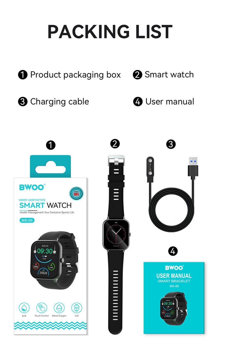 Buy China Wholesale Bwoo Watch Smart 2024 Fashion Smartwatch Hombre ...
