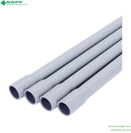 Grey Upvc Rigid Md Electrical Conduit With Bell Ends Size 20-100mm ...
