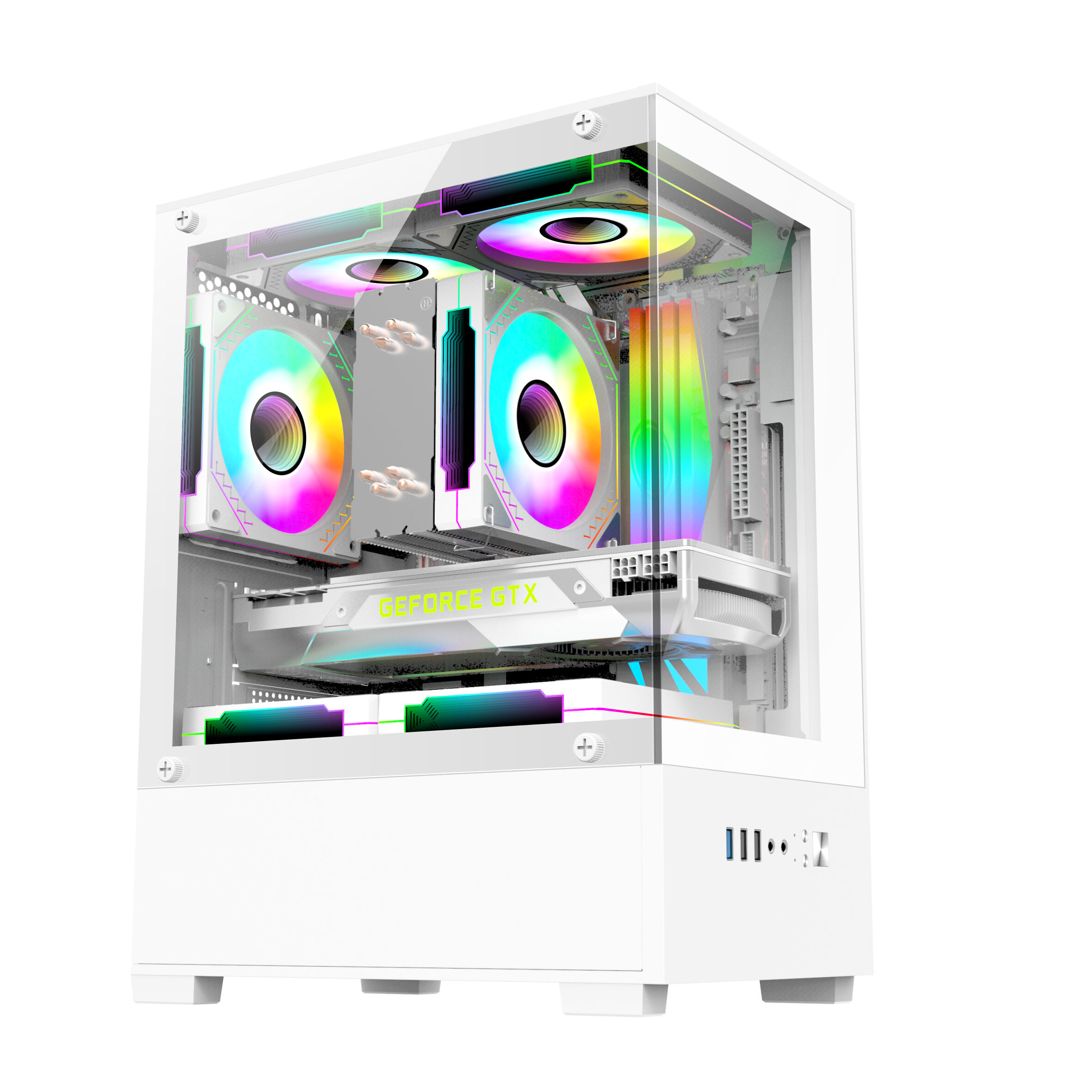 Buy China Wholesale Factory Cheap Price Glass Side Panel Micro Atx Mini ...