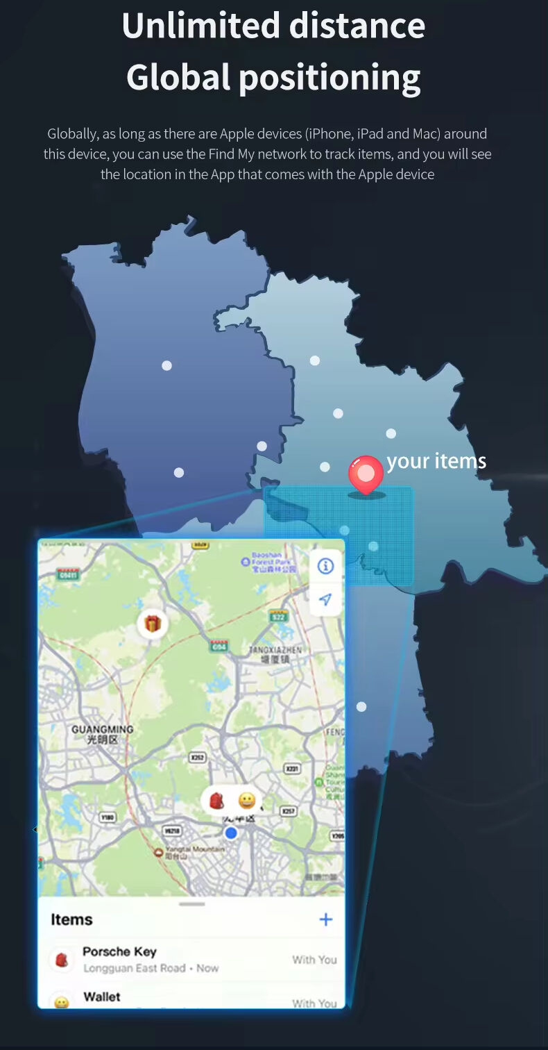 New Electronics Gps Tracker Pets Tracking Device Mini Portable Real Time Locator Find My Tag ...