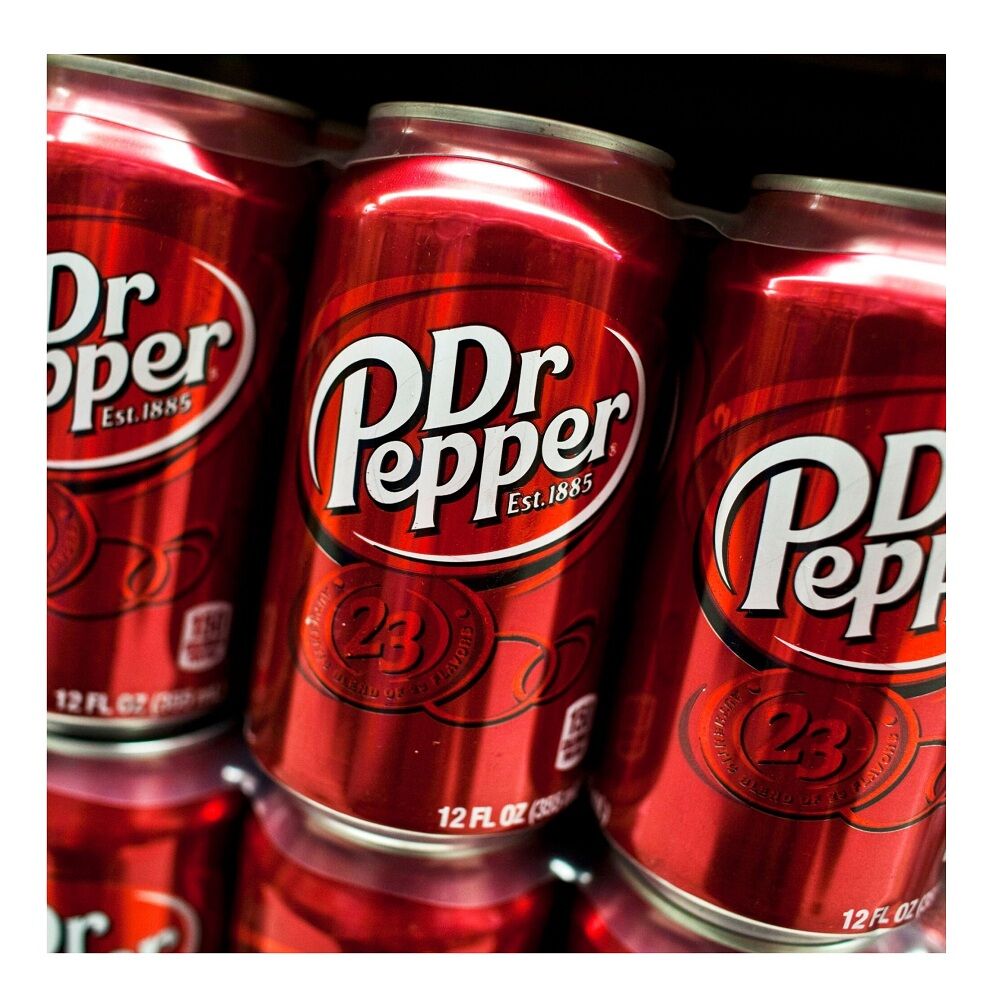 Dr Pepper- 330ml Can & Dr Pepper- Zero Soft Drink, Original Dr. Pepper ...