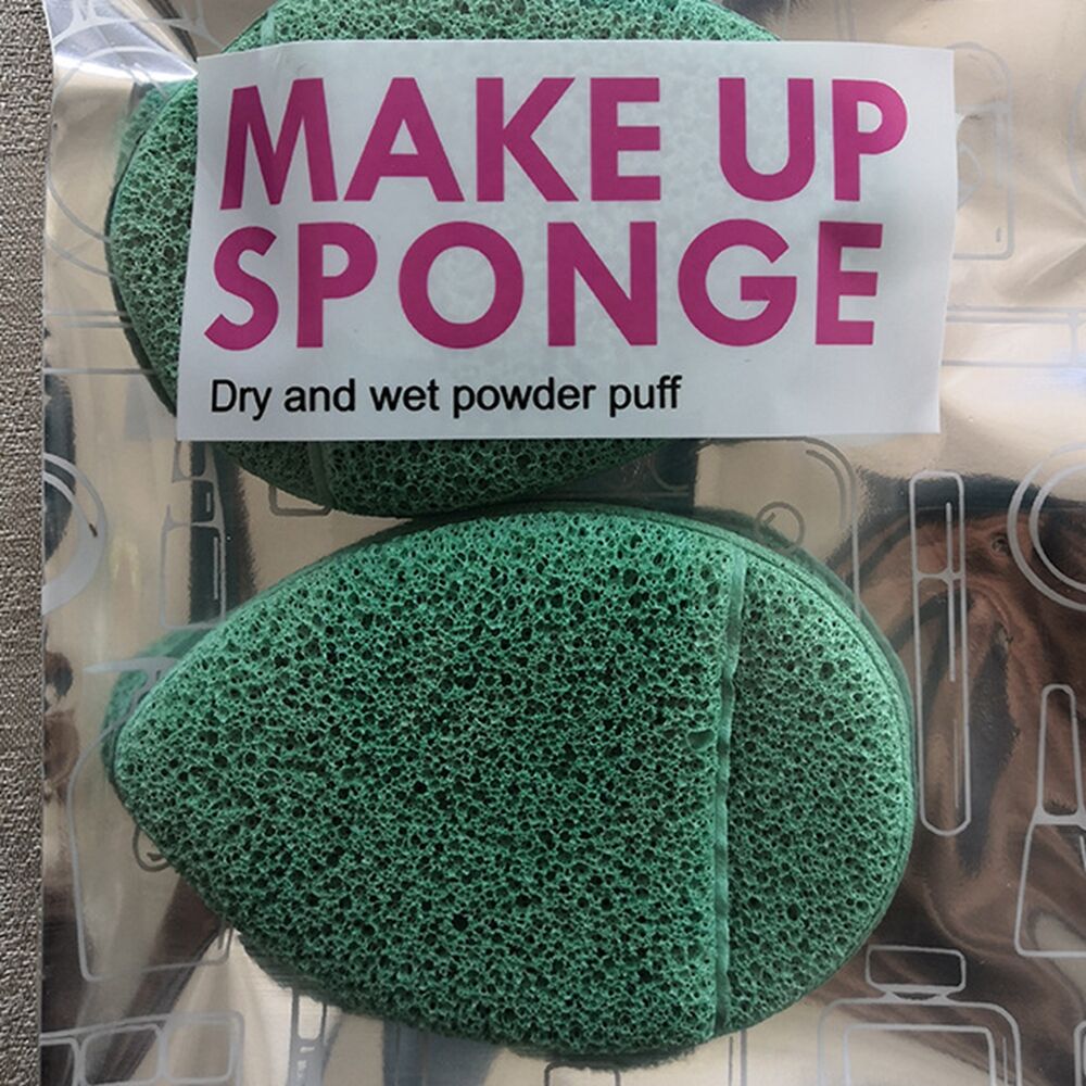 Cleansing Sponges Face Makeup Wash Cosmetic Remover Puffs Custom Logo ...