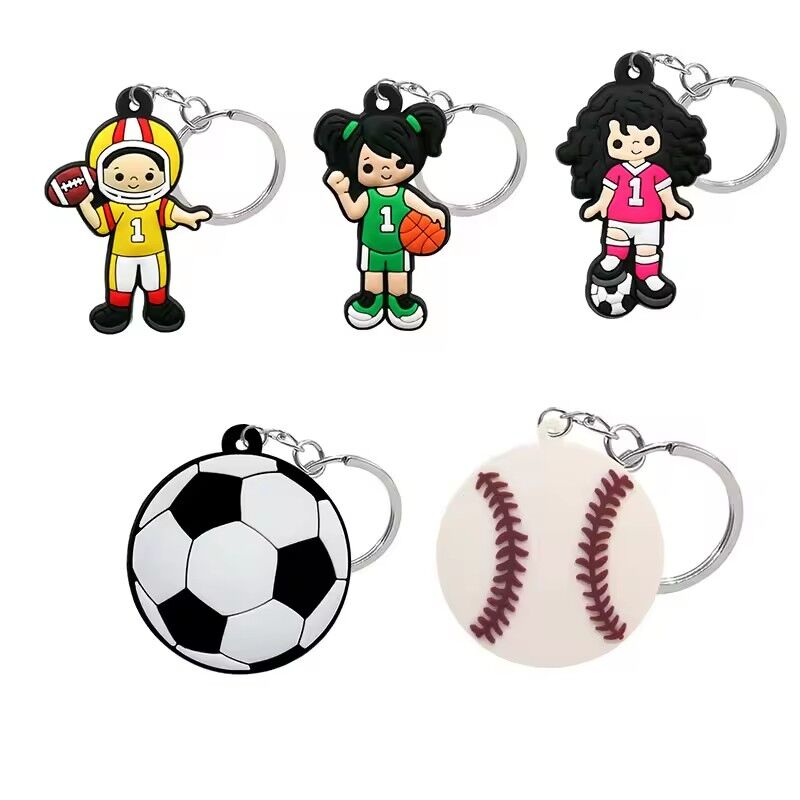 Factory Direct High Quality China Wholesale Rubber Keychains Rugby ...
