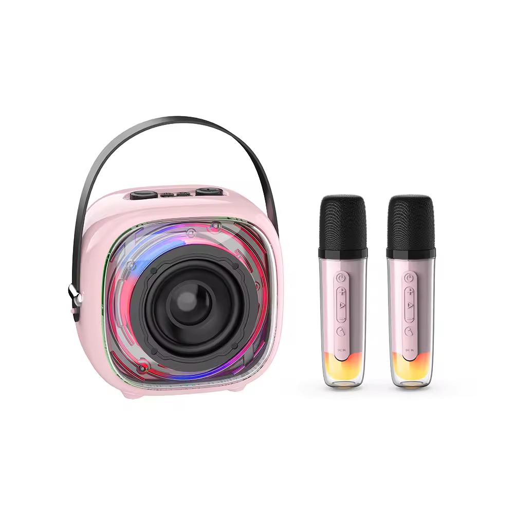 Wholesale Portable Wireless Led Light Karaoke Speakers For Family ...