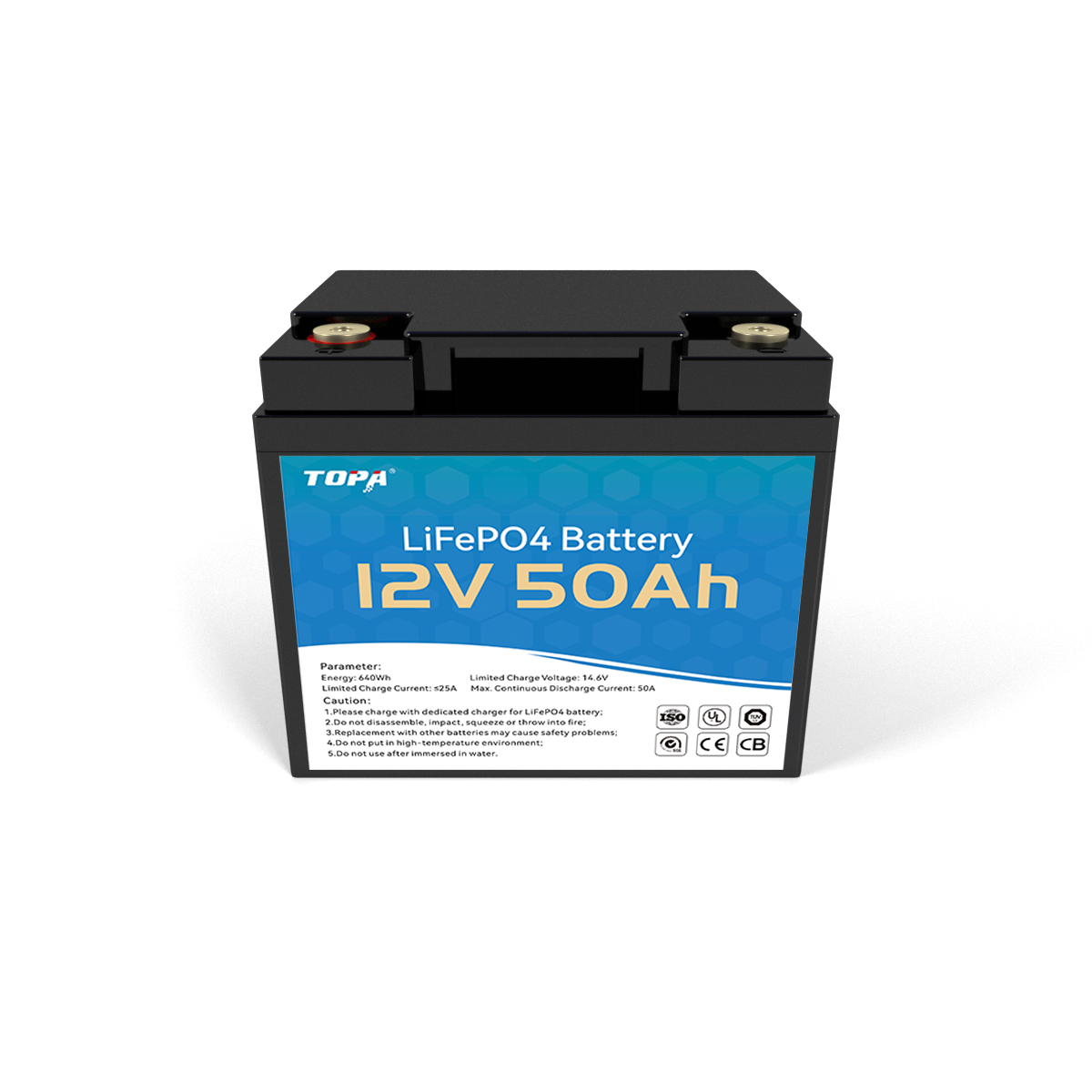 Topa A Grade Lithium Ion Battery 12v 50ah Batteries 50ah For Electrical ...