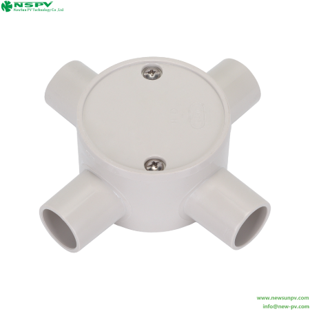 Kotak Sambungan Pvc Circ Elektrik Bawah Air Dengan Alat Kelengkapan Pipa Entri Jalur Sudut 1/2/4 ...