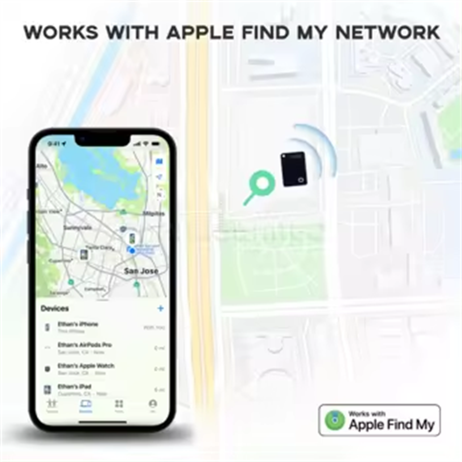 Hot Sell Google Find My Tracker Low Consumption Mini Air Card Mfi ...