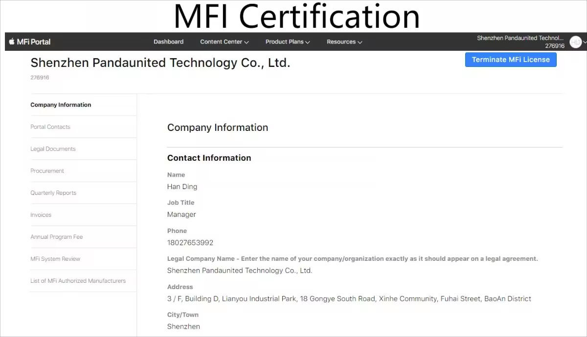 Hot Sell Google Find My Tracker Low Consumption Mini Air Card Mfi ...