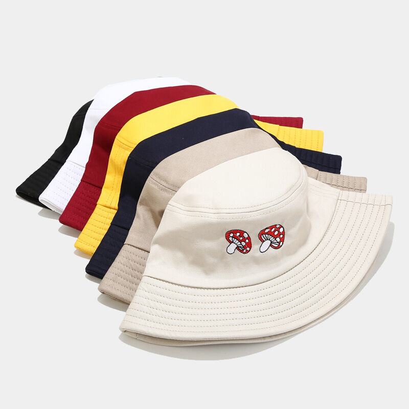 Bucket Hat Jacquard Fabric Bucket Hat With Wide Brim For Men And Women ...