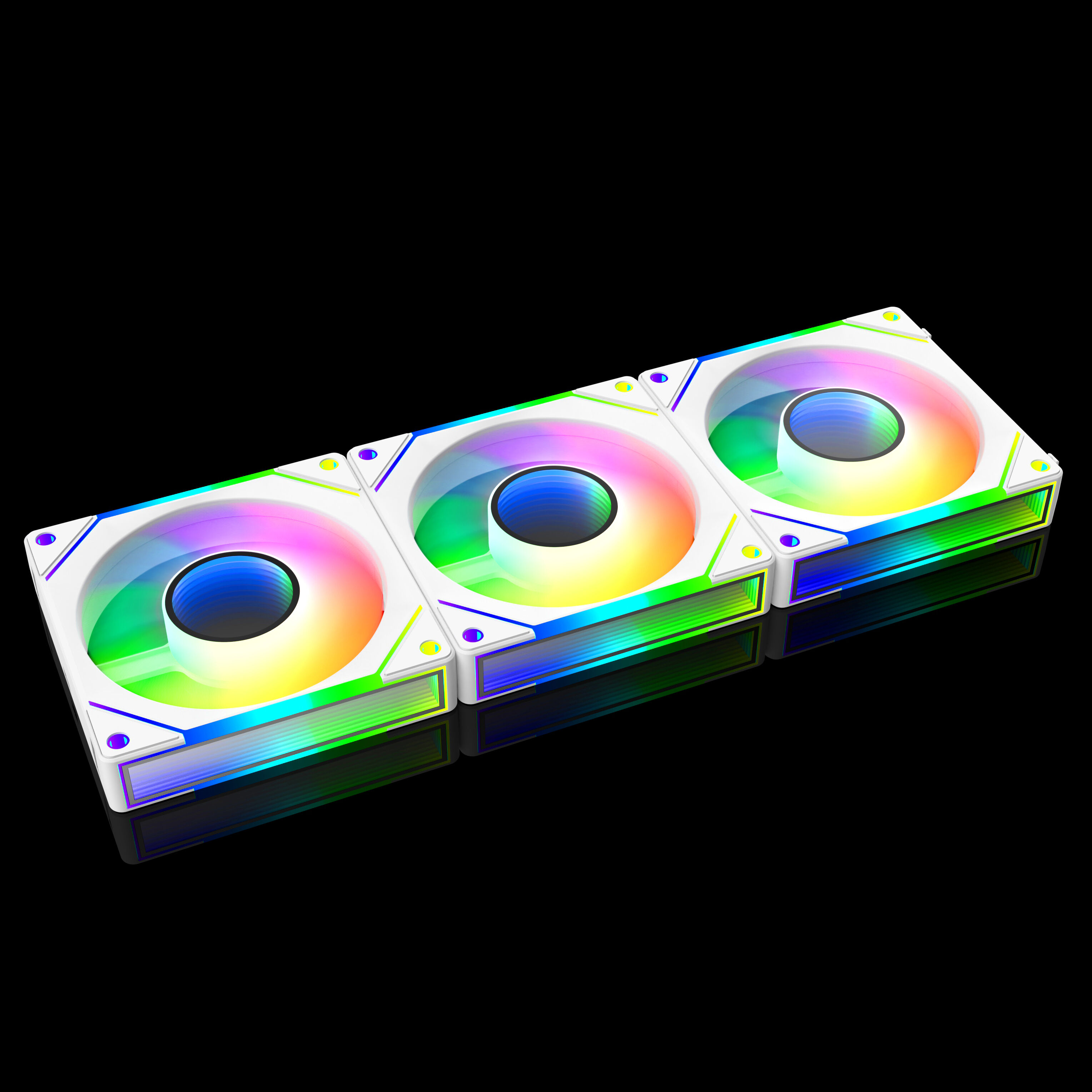 2024 New Design Building Block Style Wireless Computer Fans 120mm 12v ...