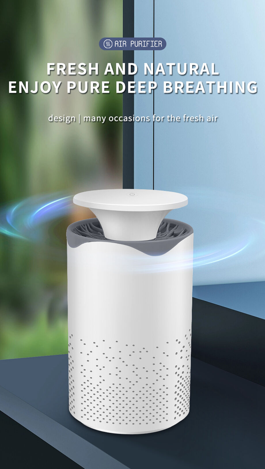 Bulk Buy China Wholesale Night Light Air Purifier With Ultraviolet ...