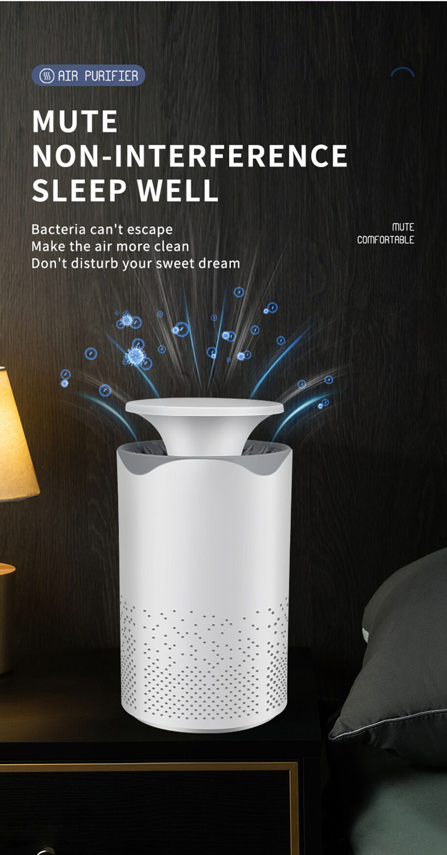 Bulk Buy China Wholesale Night Light Air Purifier With Ultraviolet ...
