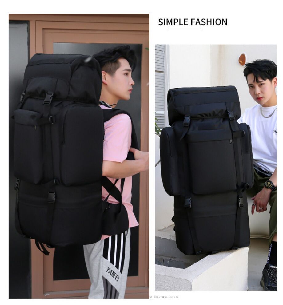 110l Large Capacity Mountaineering Bag U-shaped Support Tactical ...