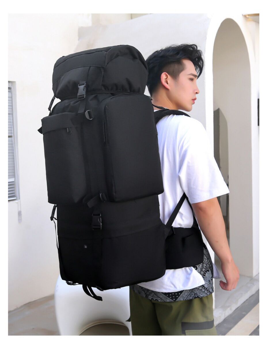 110l Large Capacity Mountaineering Bag U-shaped Support Tactical ...