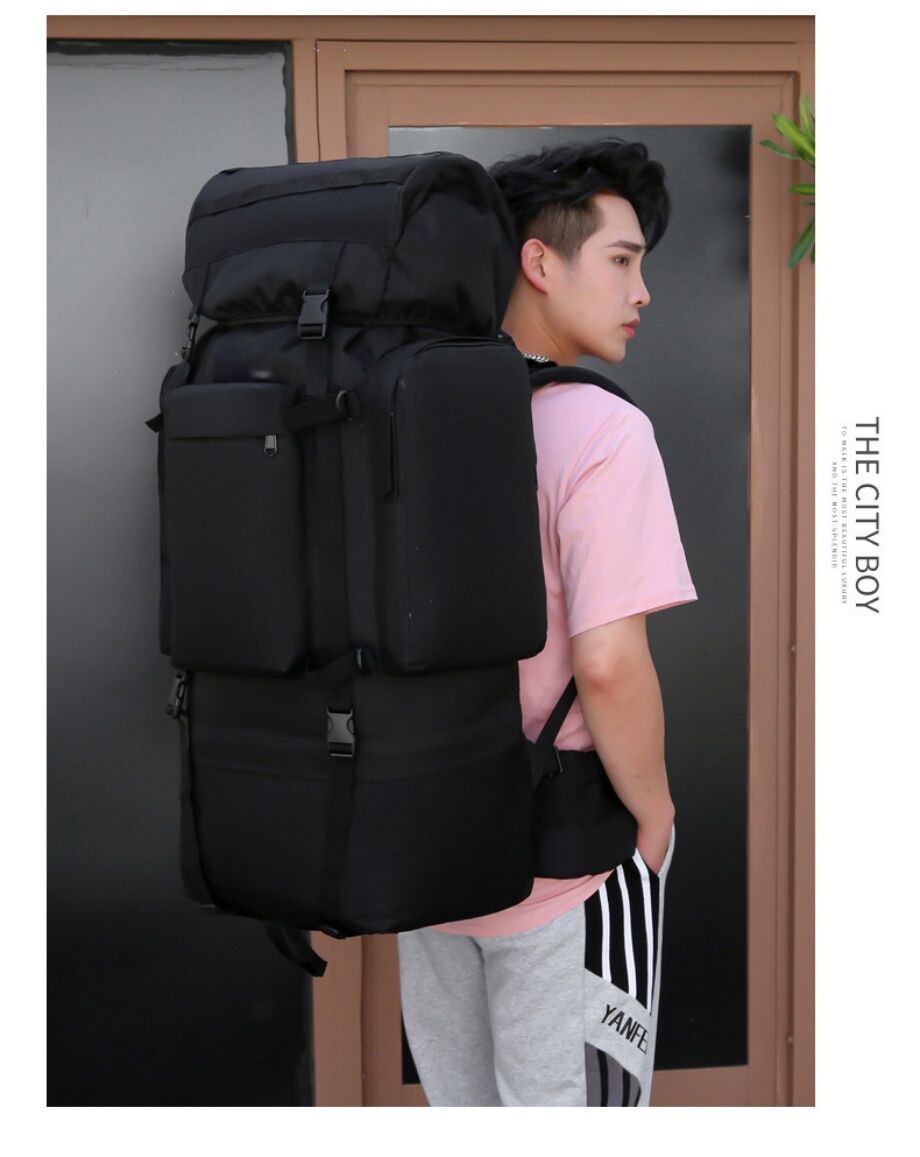 110l Large Capacity Mountaineering Bag U-shaped Support Tactical ...