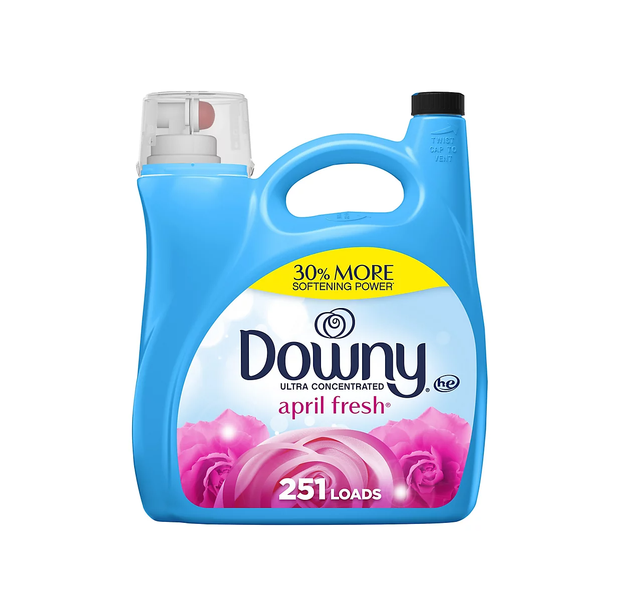 Downy Ultra Plus Laundry Fabric Softener Liquid, April Fresh Scent ...