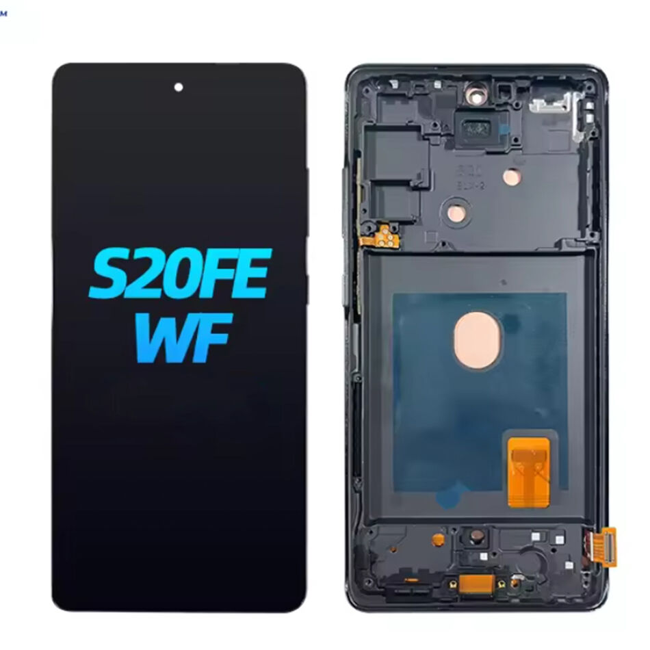 Hot Sell Mobile Phone Lcd Display Screen For Samsung S20fe With Frame Replacement Lcd Touch ...