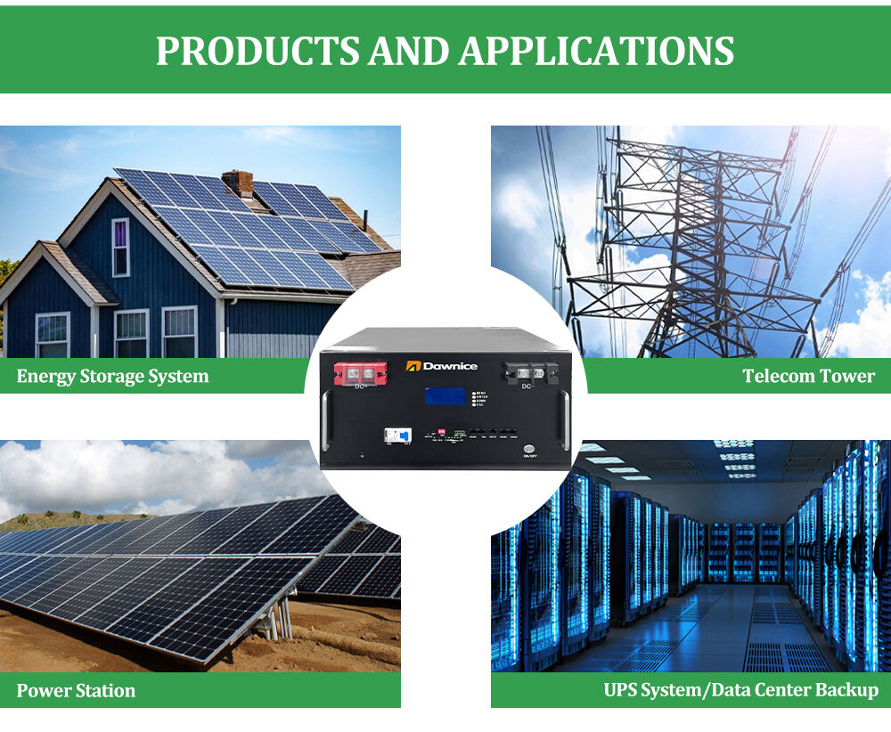Dawnice Lithium Ion 300ah 96v 256v 300ah 500ah 50kw 40kw System Server ...