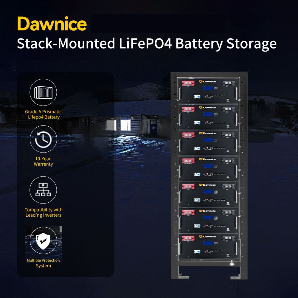 Dawnice 48v 5kw 10kw Case Cabinet Charger Pack Lifepo4 Lithium Rack ...