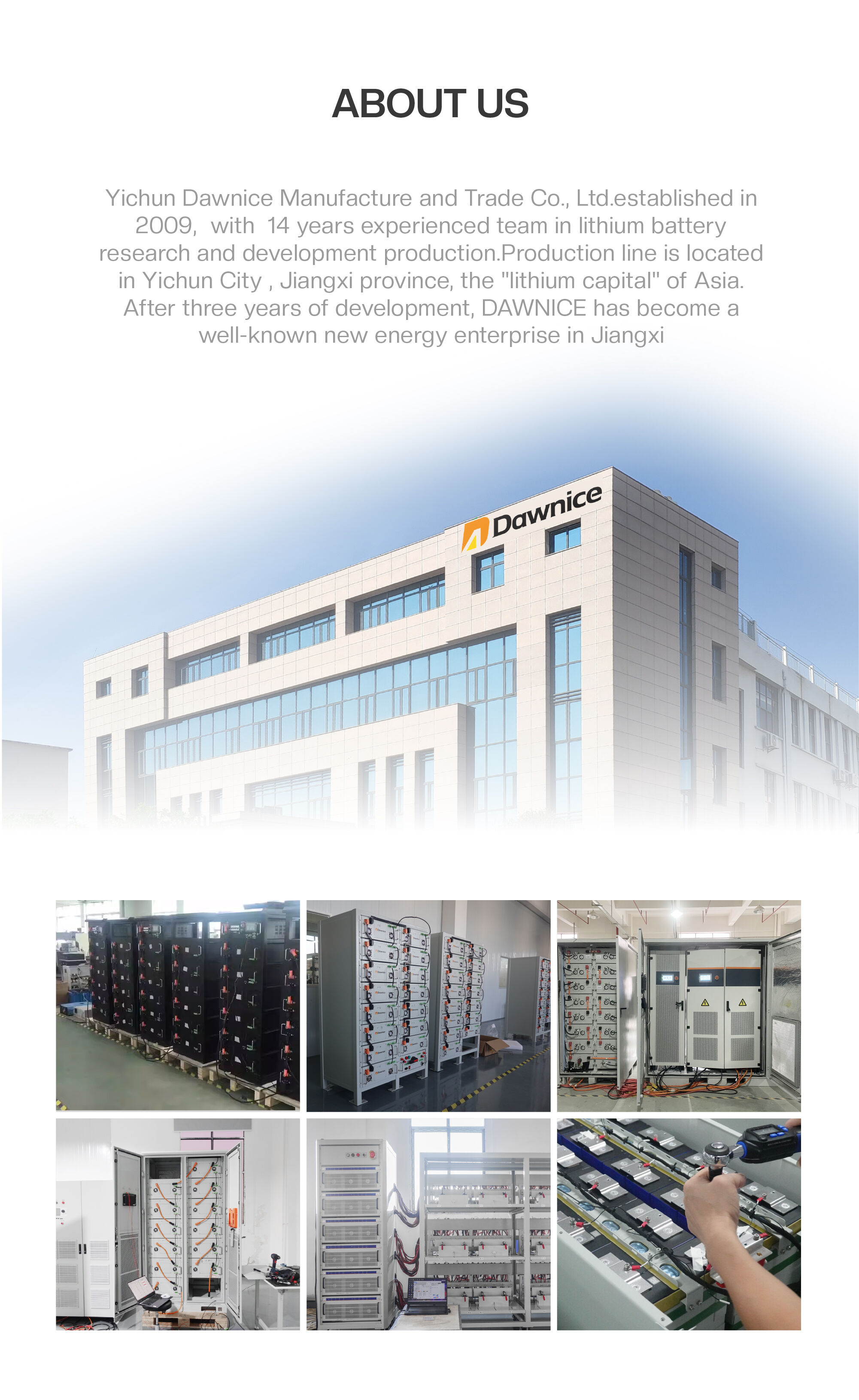 Dawnice Lithium Ion 300ah 96v 256v 300ah 500ah 50kw 40kw System Server ...