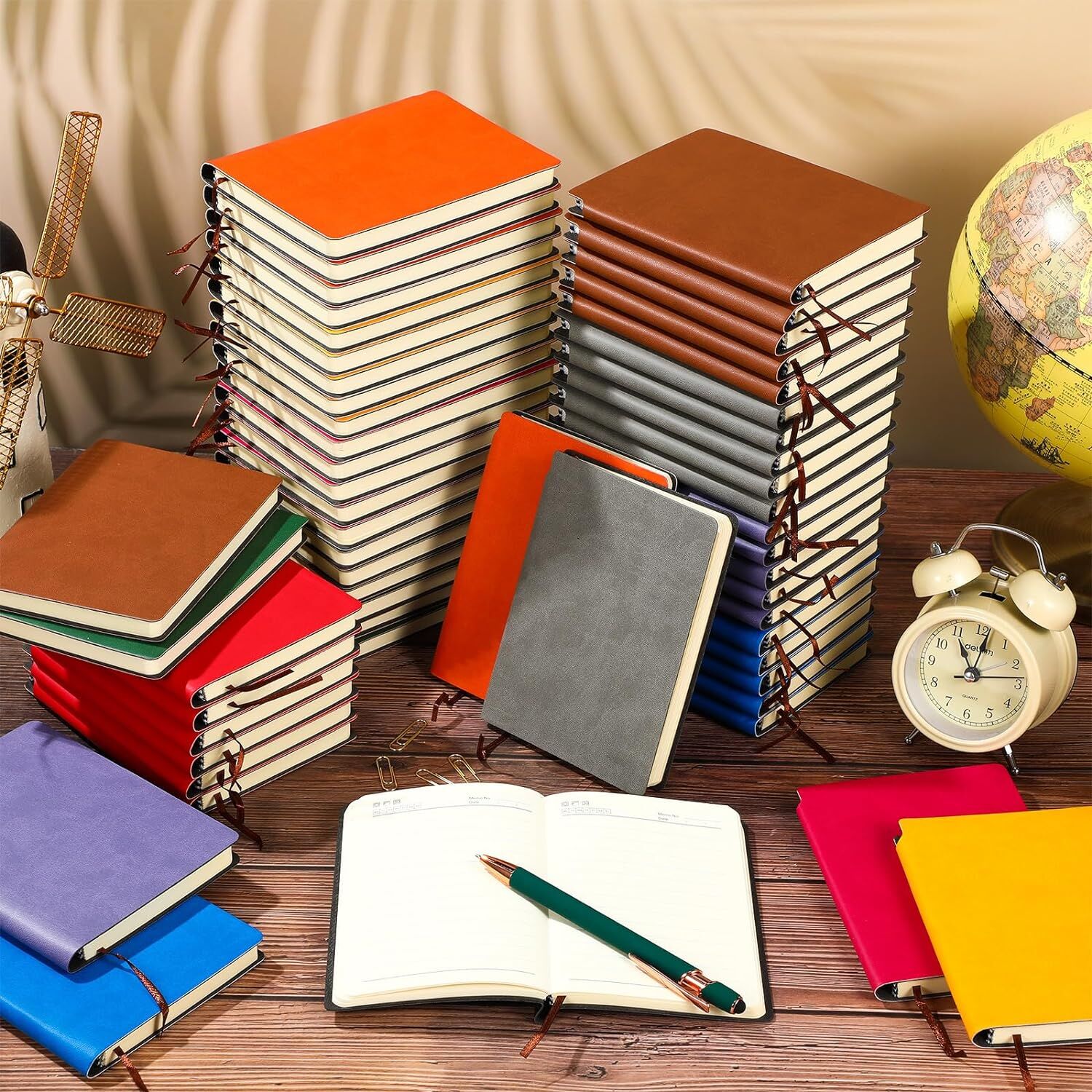 Bulk Buy China Wholesale Journals Notebook Bulk A6 Pu Leather Softcover ...