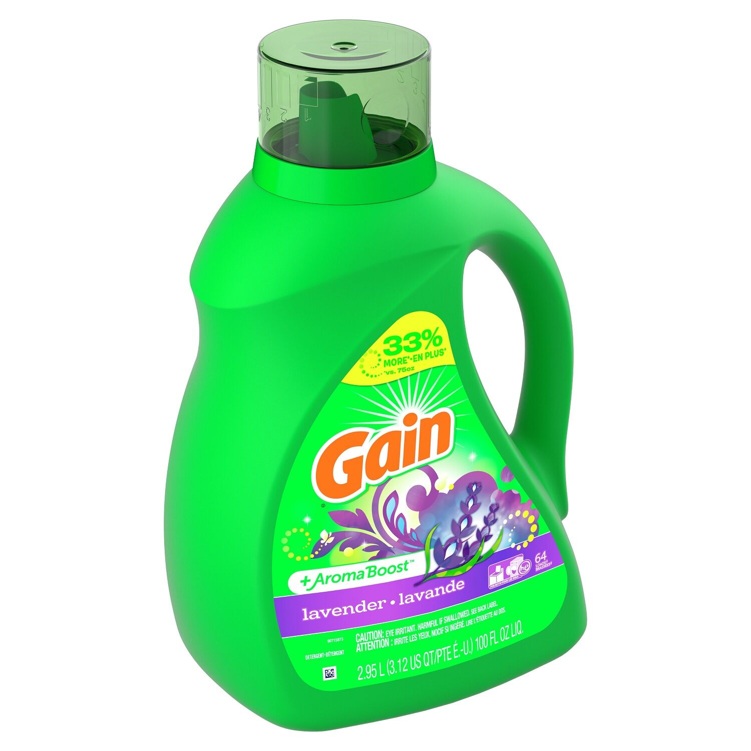 Wholesale Gain Original, 64 Loads Liquid Laundry Detergent, 100 Fl Oz ...