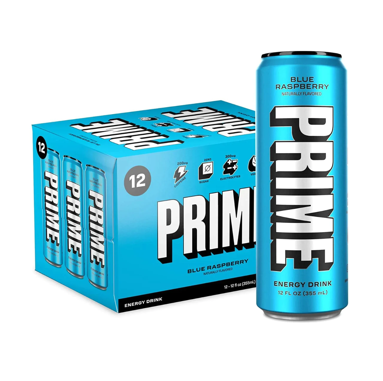 Prime- Energy Drink Strawberry Watermelon Naturally Flavored 200mg ...